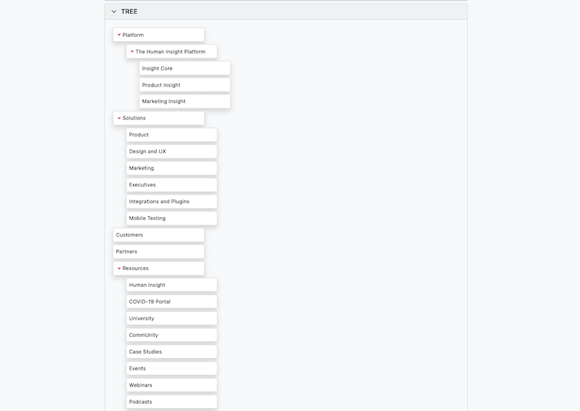 Tree Testing How To Evaluate Website Architecture Usertesting Blog
